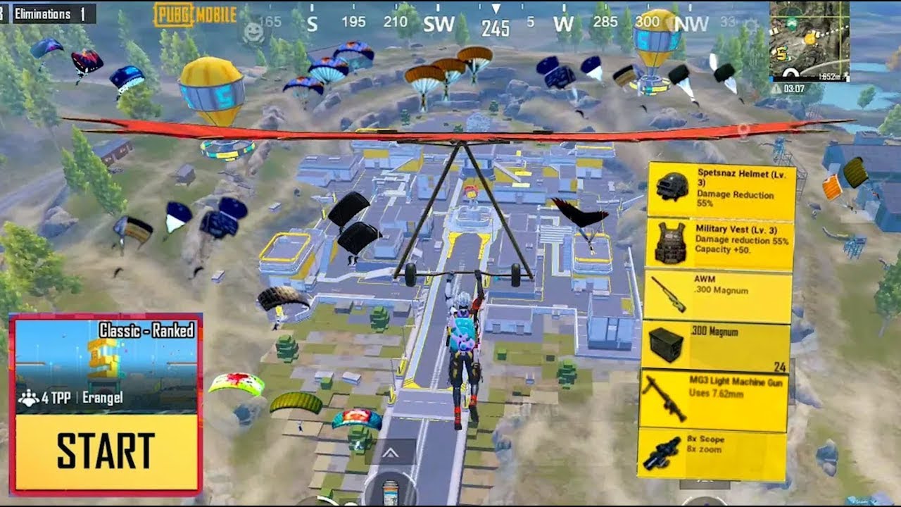 WAO! I STARTED THE GAME WITH BEST LOOT MG3+M416 IN LIVIK MAP ...