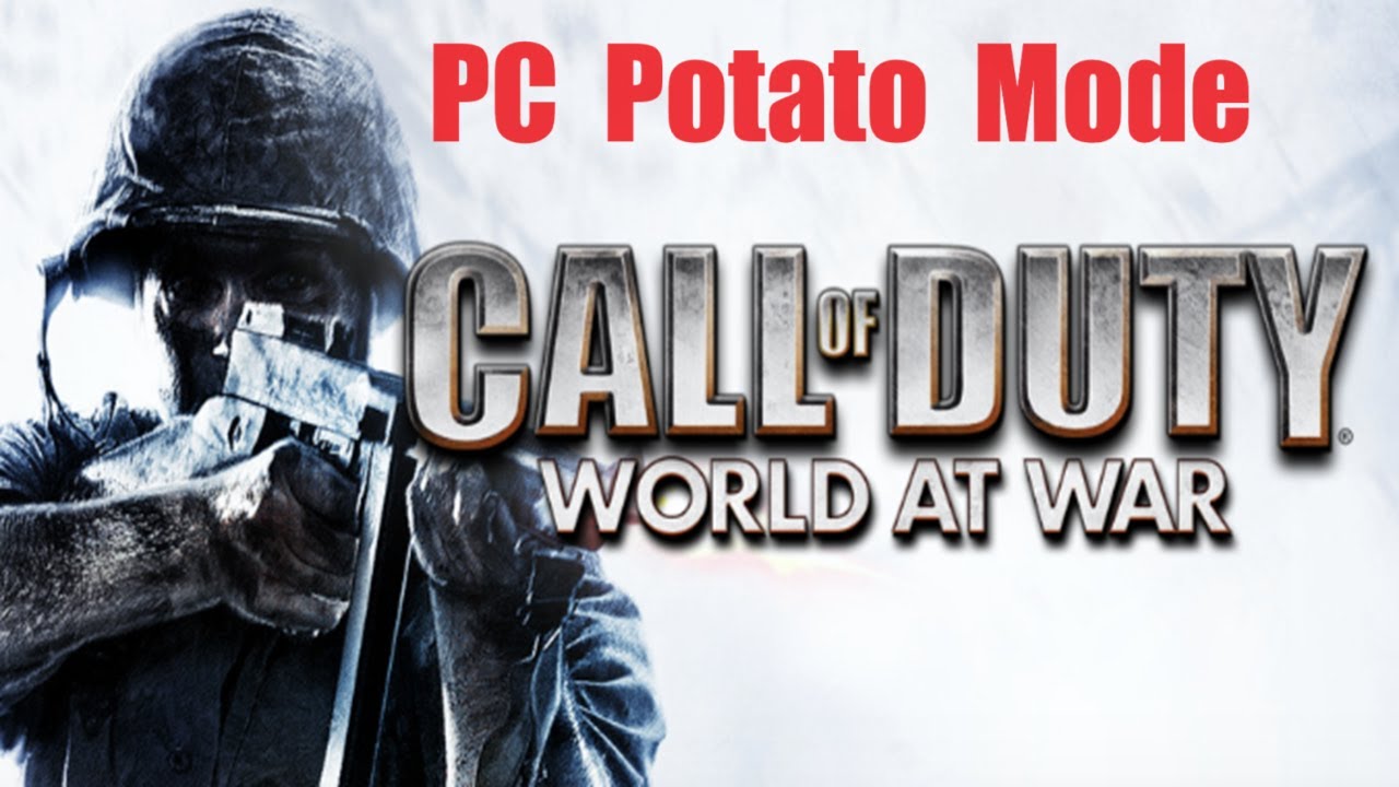 Call of Duty: World at War - PC Potato Mode + Lowest Graphics Gameplay ...