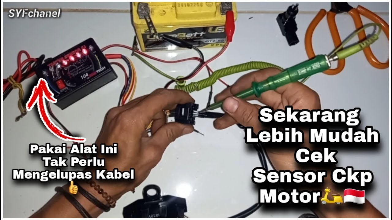 Sekarang Lebih Mudah Cek Sensor Ckp Motor Injeksi Menggunakan Alat ...