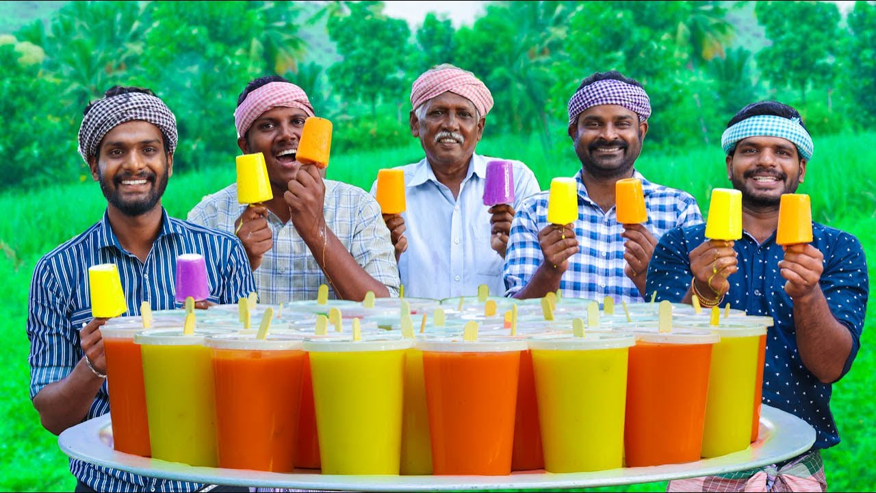 Kuchi Ice Recipe | Orange, Grapes, Pineapple, Watermelon, Pomegranate ...