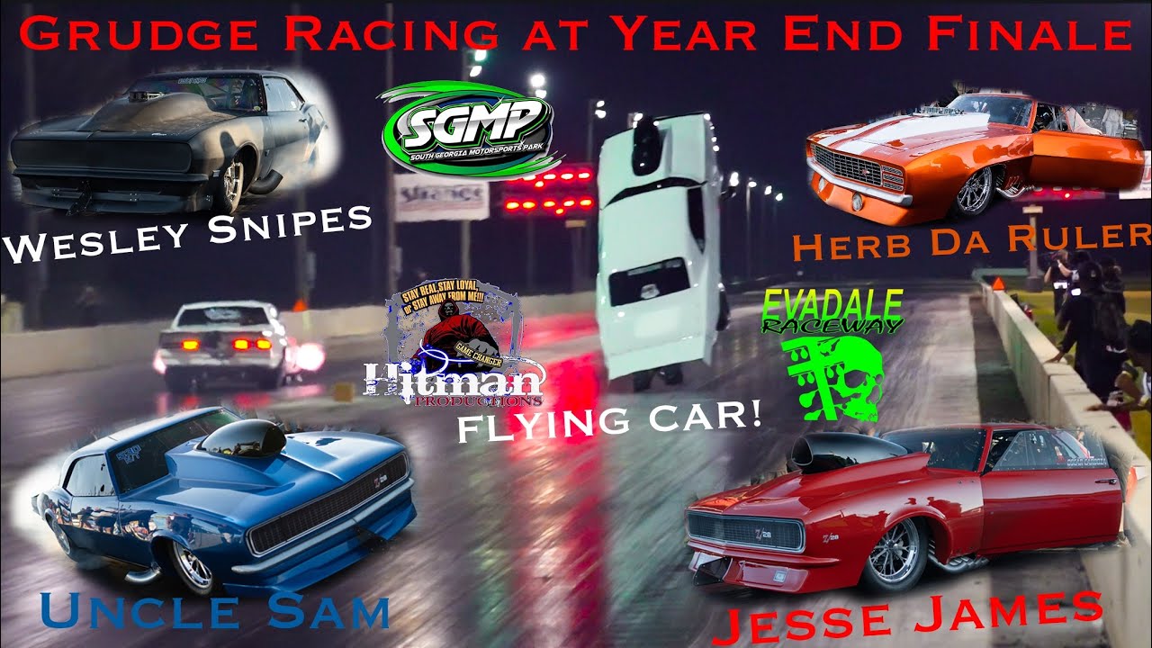 GRUDGE RACES FRIDAY NIGHT FROM THE YEAR END FINALE! (FLYING CAR) - YouTube