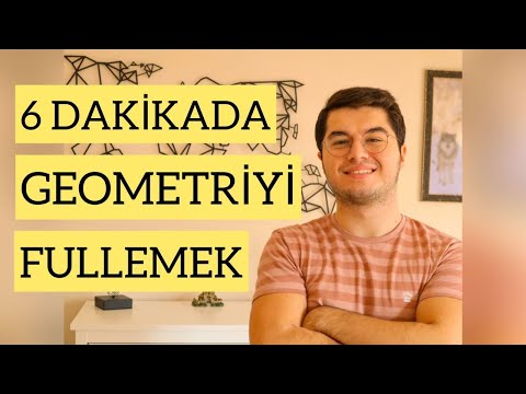GEOMETRİYİ FULLEME SANATI ! (YKS 6101.)