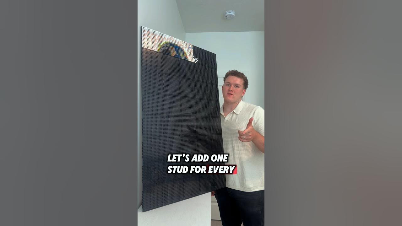 Adding one stud for every sub! day 4! #lego #legoartist #legoart - YouTube