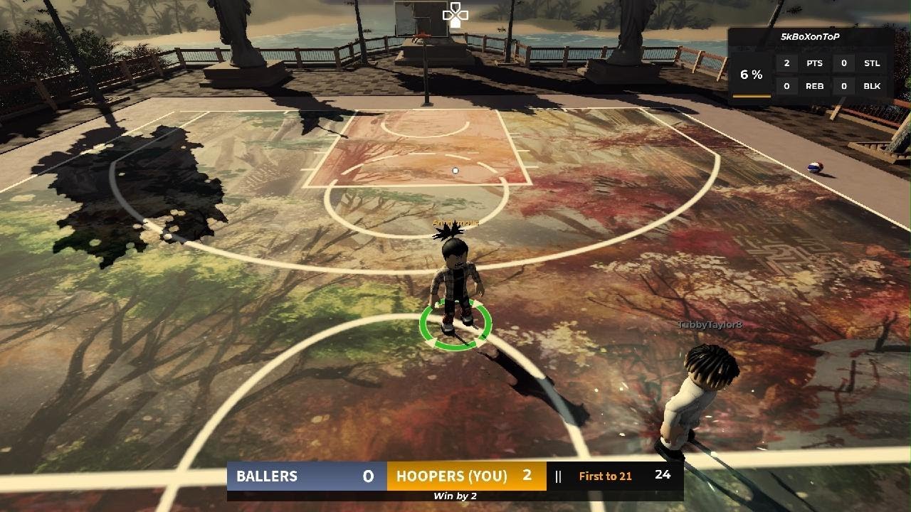 ROBLOX CONTACT DUNK HOOPS LIFE - YouTube