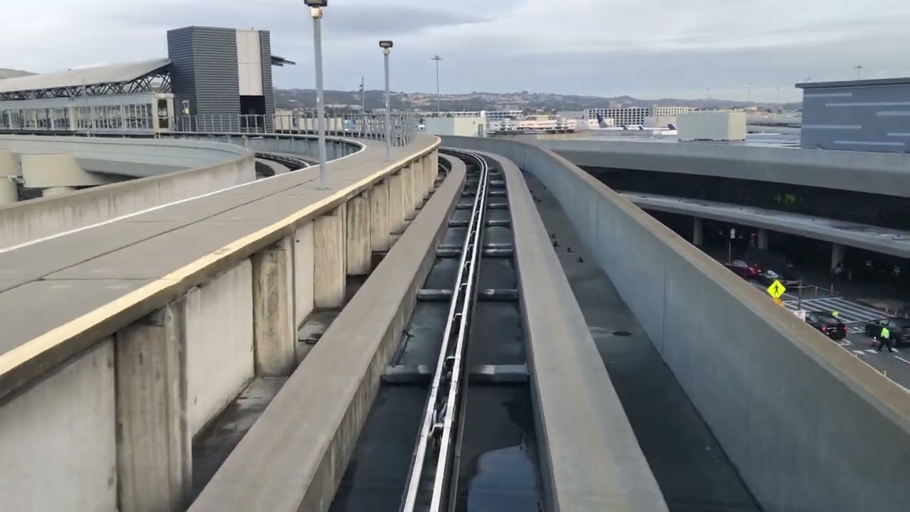 San Francisco International Airport Airtrain - Full Ride from Grand ...