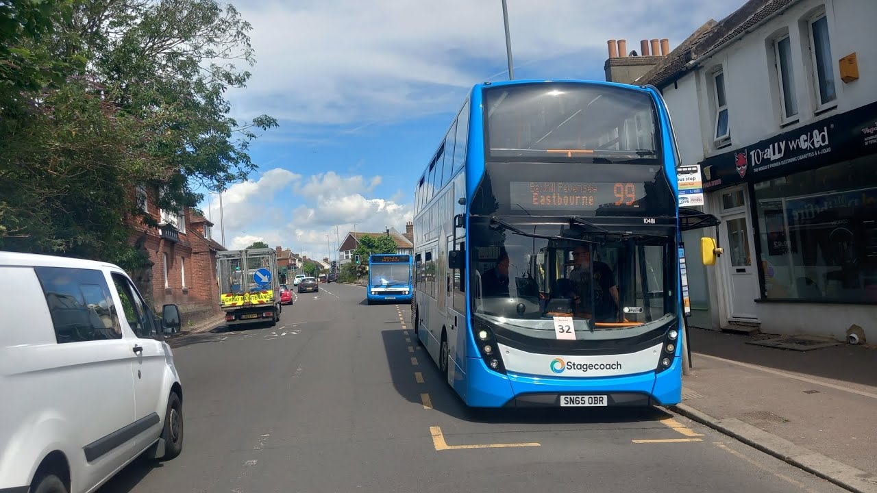 Onboard Stagecoach Bus 10481 (SN65 OBR) | ADL Enviro400MMC | Route 99 ...