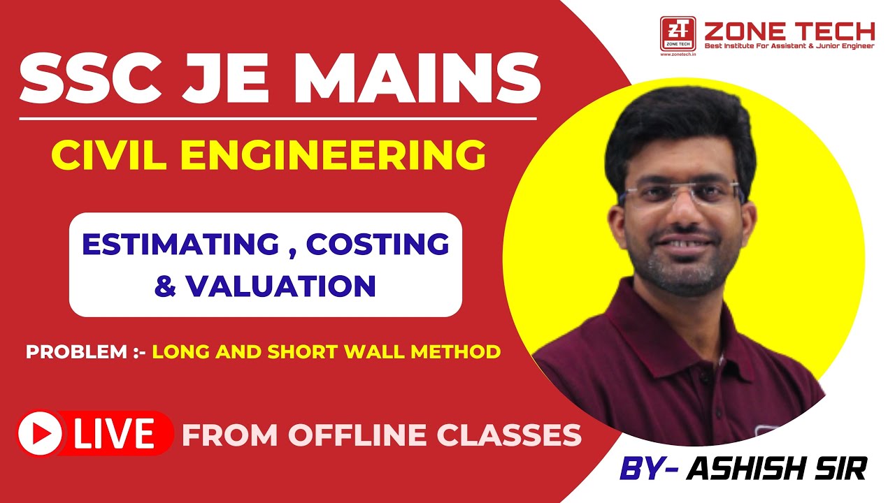 SSC JE Mains Classes For Civil Engineering Estimating Costing ssc-je-mains-classes-for-civil-engineering-estimating-costing