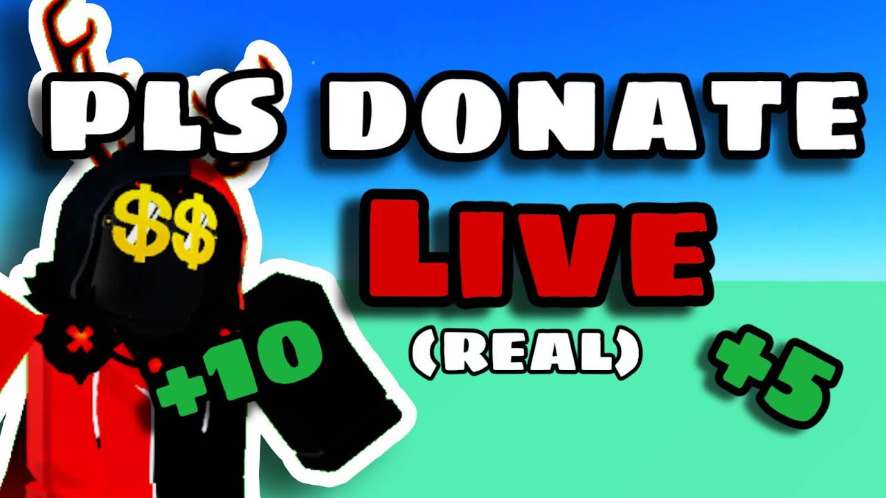 PLS DONATE LIVE! RAISING AND DONATING ROBUX! (going kinda broke lol ...