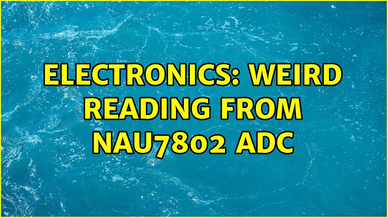 Adafruit Nau7802 24 Bit Adc Strongly Reduced Br