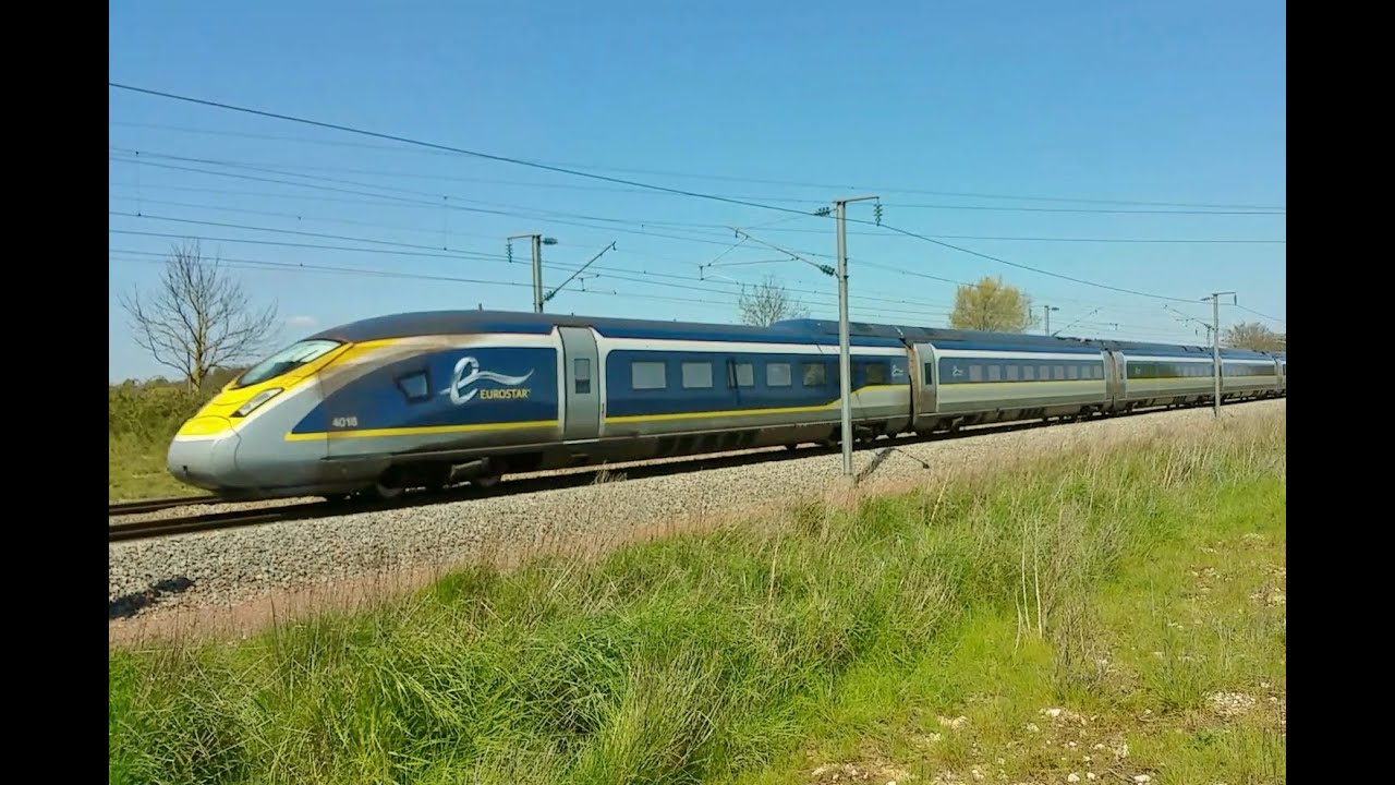 Trains TGV EUROSTAR et THALYS Pleine Voie LGV NORD + Bonus IZY (Thalys ...