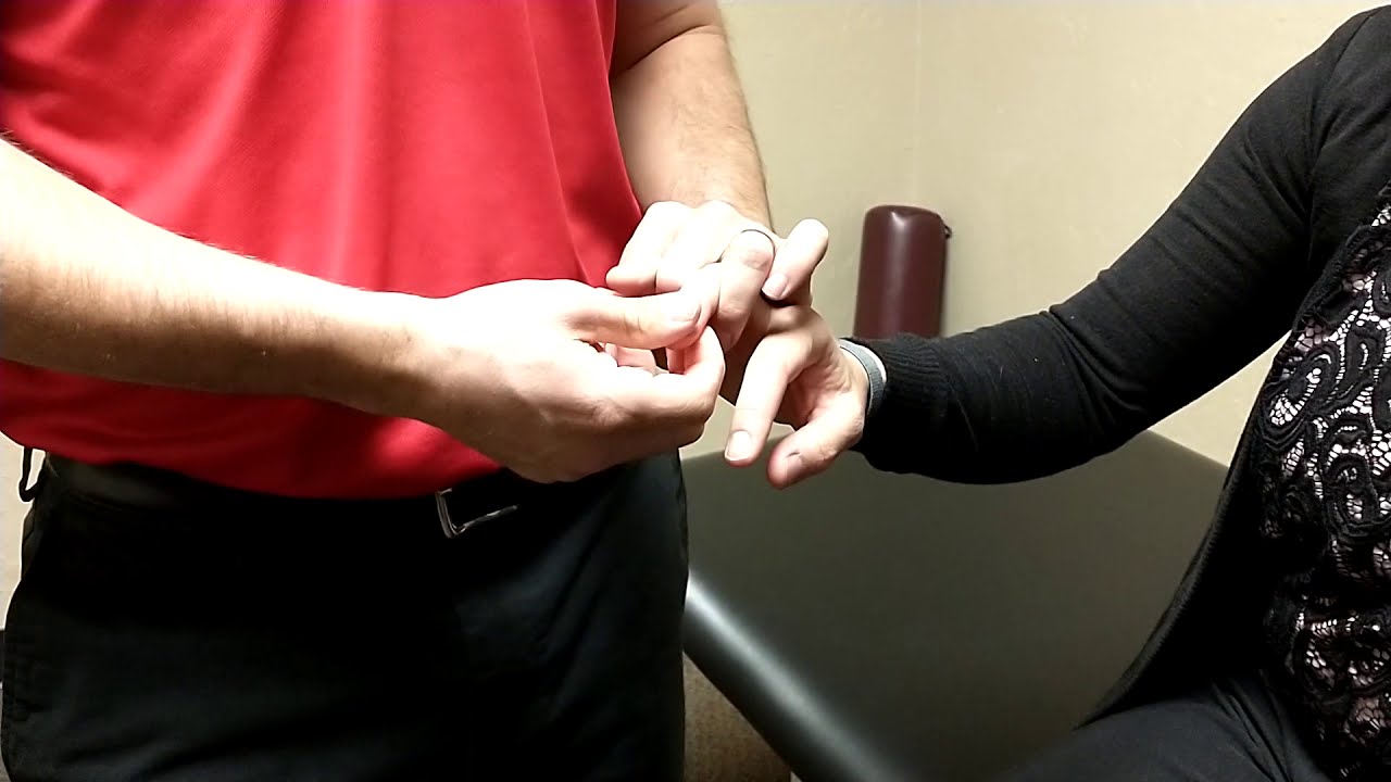 How perform Hoffman's reflex test properly - YouTube