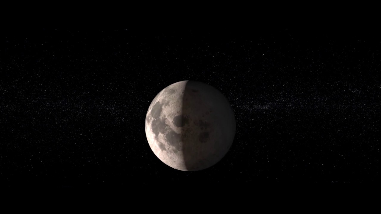 Moon CGI Indent - YouTube