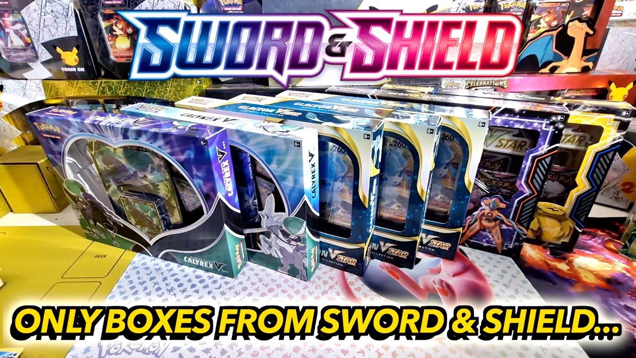 I OPENED ONLY SWORD & SHIELD COLLECTION BOXES... WHICH'LL DO BEST ...