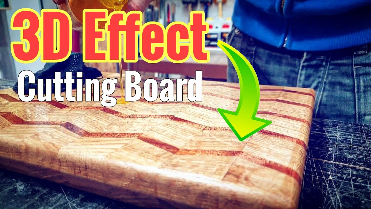 How to build a Cutting Board with 3D Effect - YouTube