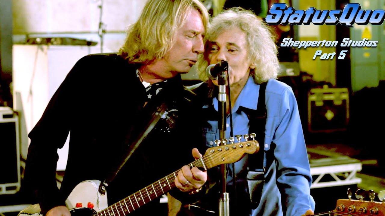 Status Quo Reunion Shepperton Studios Part 5 - YouTube