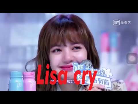 Lisa Blackpink cry - YouTube