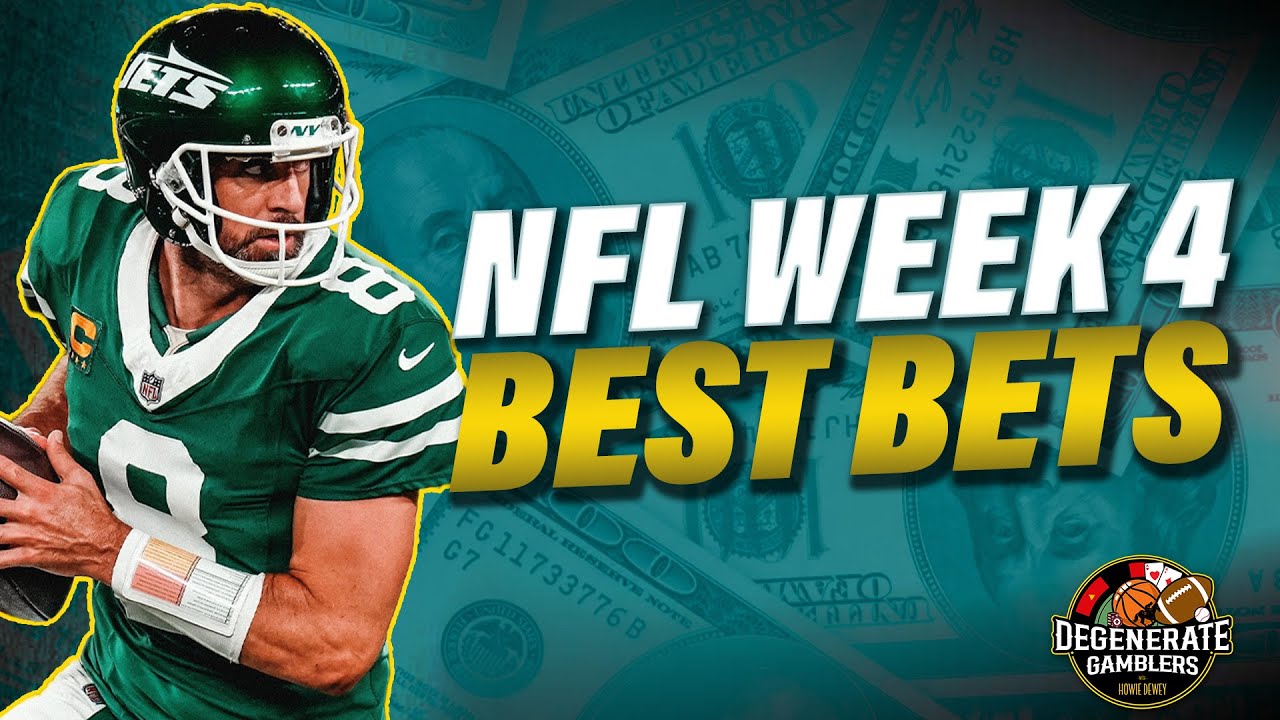 NFL Week 4 Betting Picks with Dustin Chafin | Best Bets, Parlays, and ...