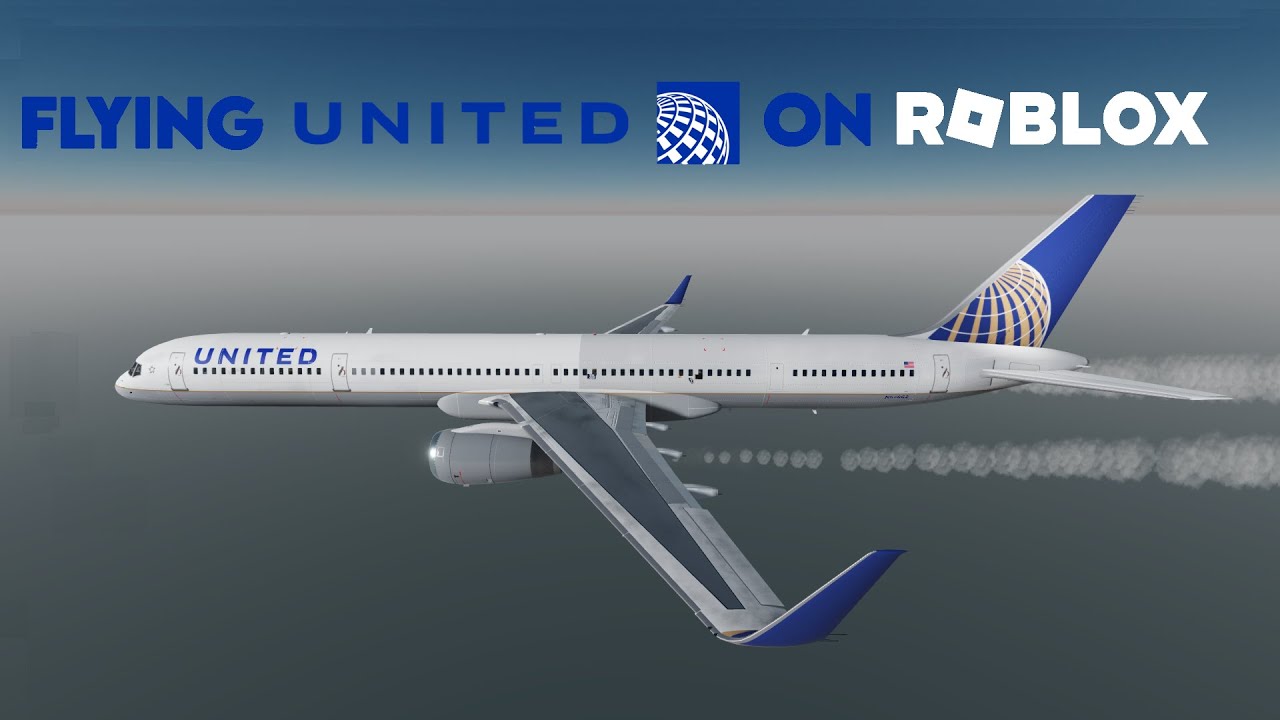 United Airlines｜ROBLOX Airline Review - YouTube