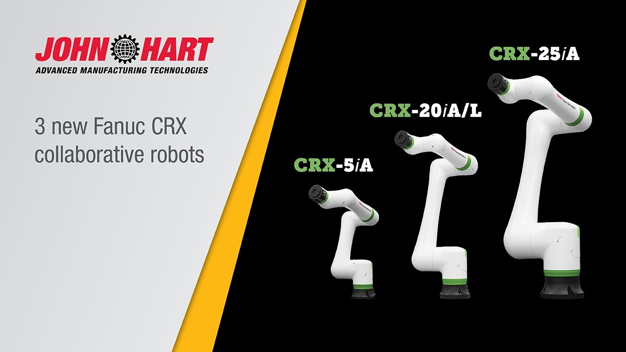 Fanuc expands range of CRX collaborative robots - YouTube