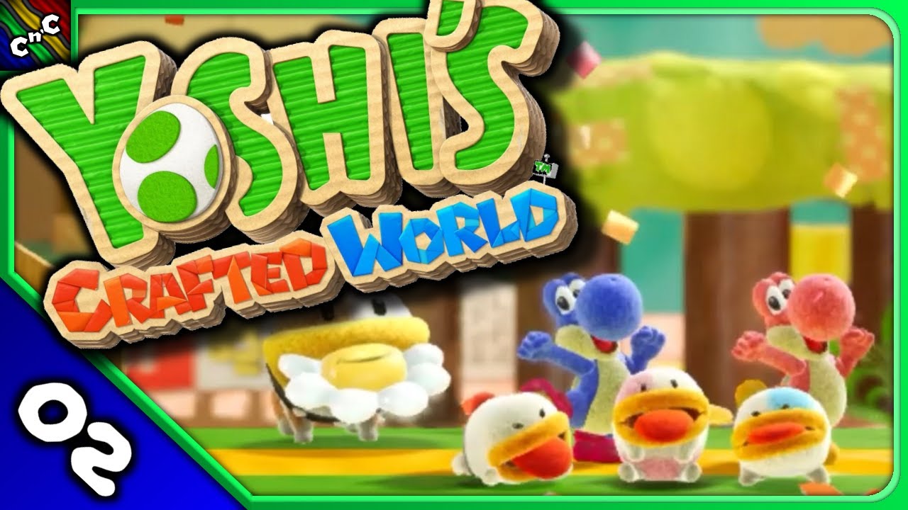 RESCUING POOCHY PUPS! | Yoshi's Crafted World CO-OP Episode 2 | Couch ...