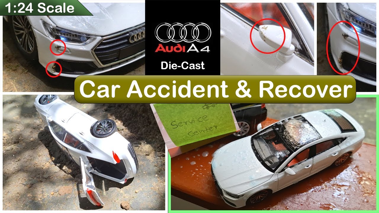 Audi Crash! Full Video & What Happens at the Service Center Next | 1:24 ...