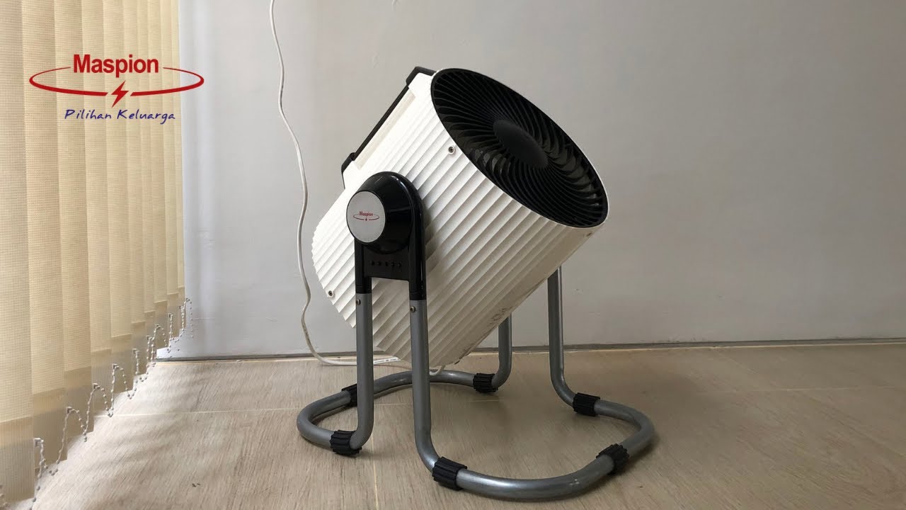 Maspion 10” Turbine Fan/Air Circulator/Kipas Angin - YouTube