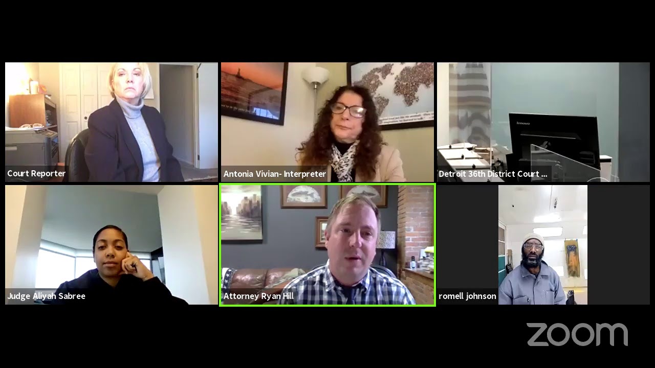 Judge Aliyah Sabree's Personal Meeting Room - YouTube