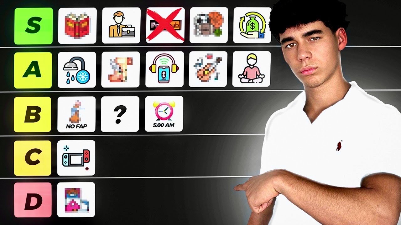 Ranking DEFINITIVO de Desarrollo Personal | Tier list - YouTube