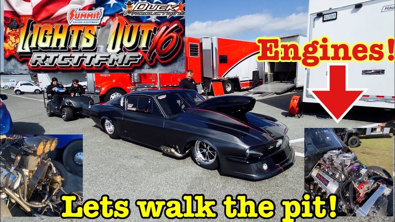 Lights out 16 RVW 2025 Pit walk, Behind the scenes - YouTube