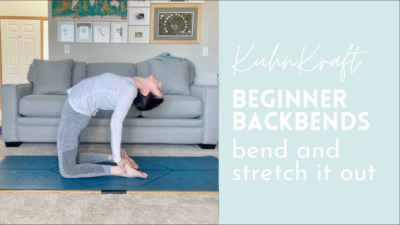 Beginners backbend practice - YouTube