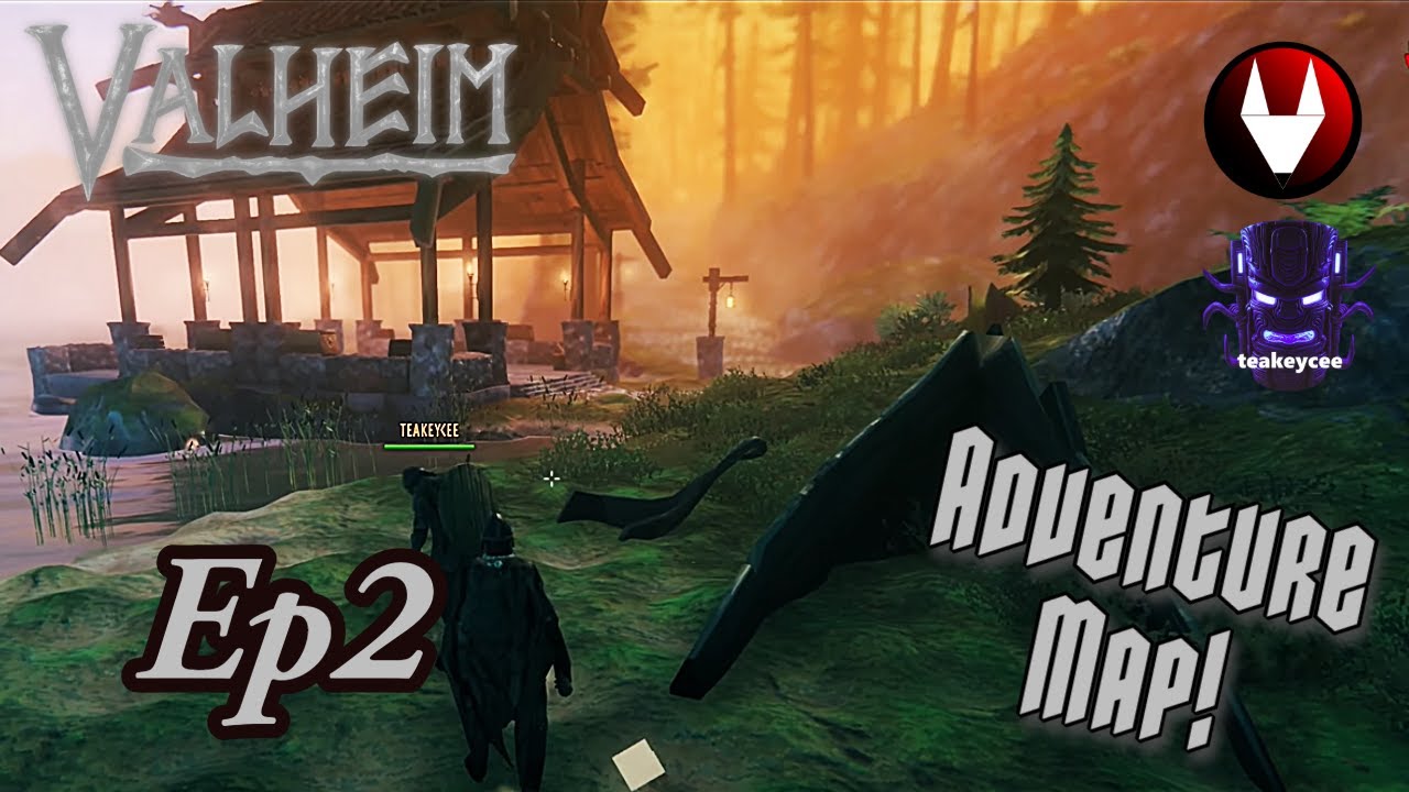 Valheim Adventure Map #2: Eikthyr & Duelist Lodge - YouTube