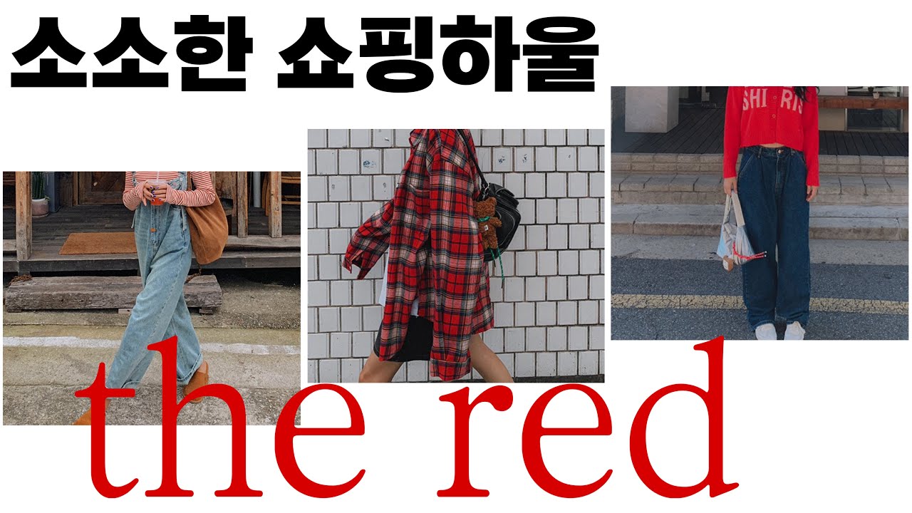 레드 언박싱 쇼핑하울 왜 레드만 보여 3가지 아이템 떨리는 마음으로 열어봅니다 과연 품을까요 반품할까요 Youtube