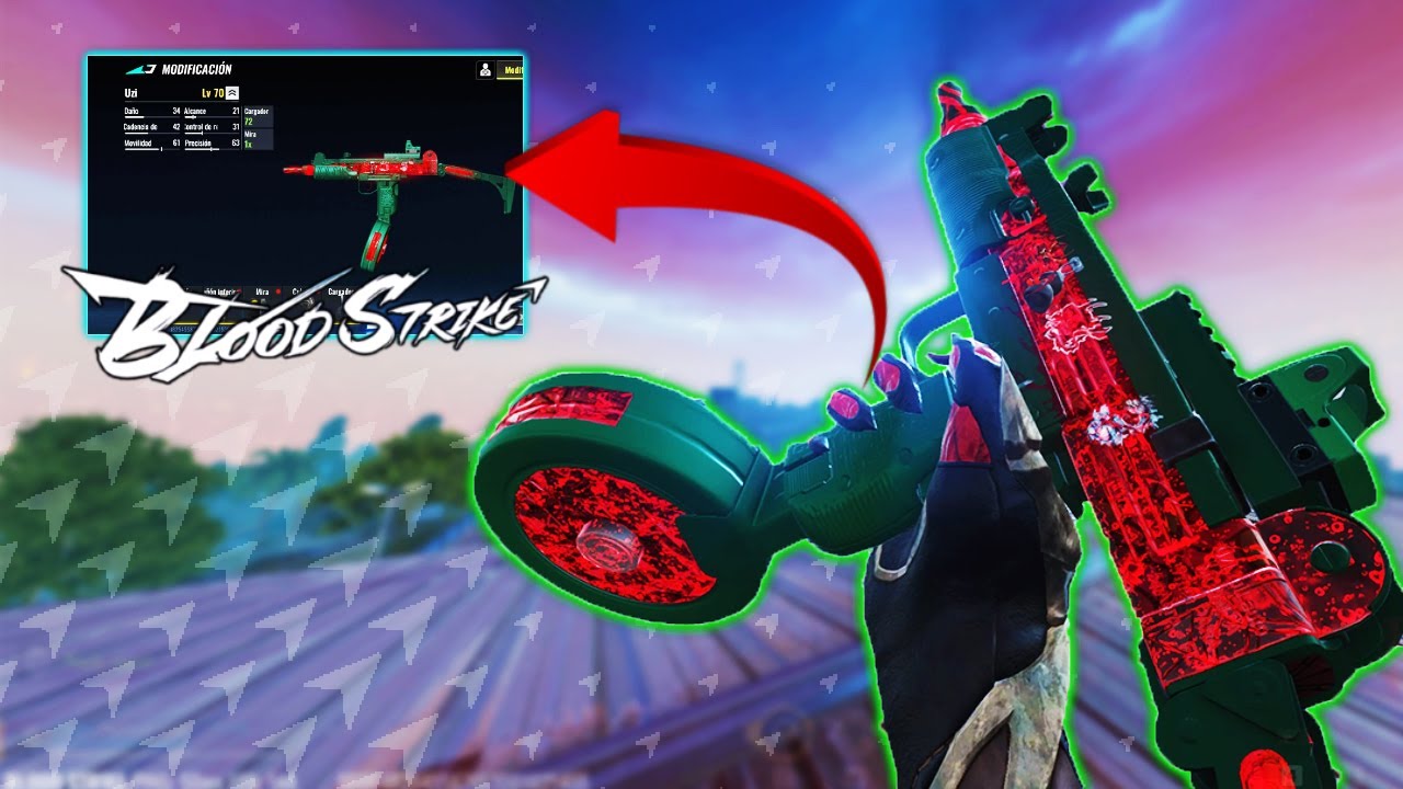 LA MEJOR CLASE DE LA UZI (LASER TOTAL) | BLOOD STRIKE - YouTube