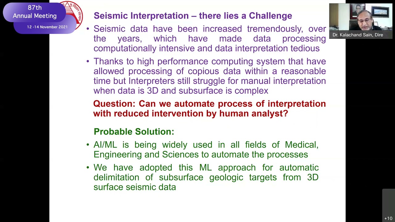 Machine learning for automatic interpretation of subsurface geologic ...