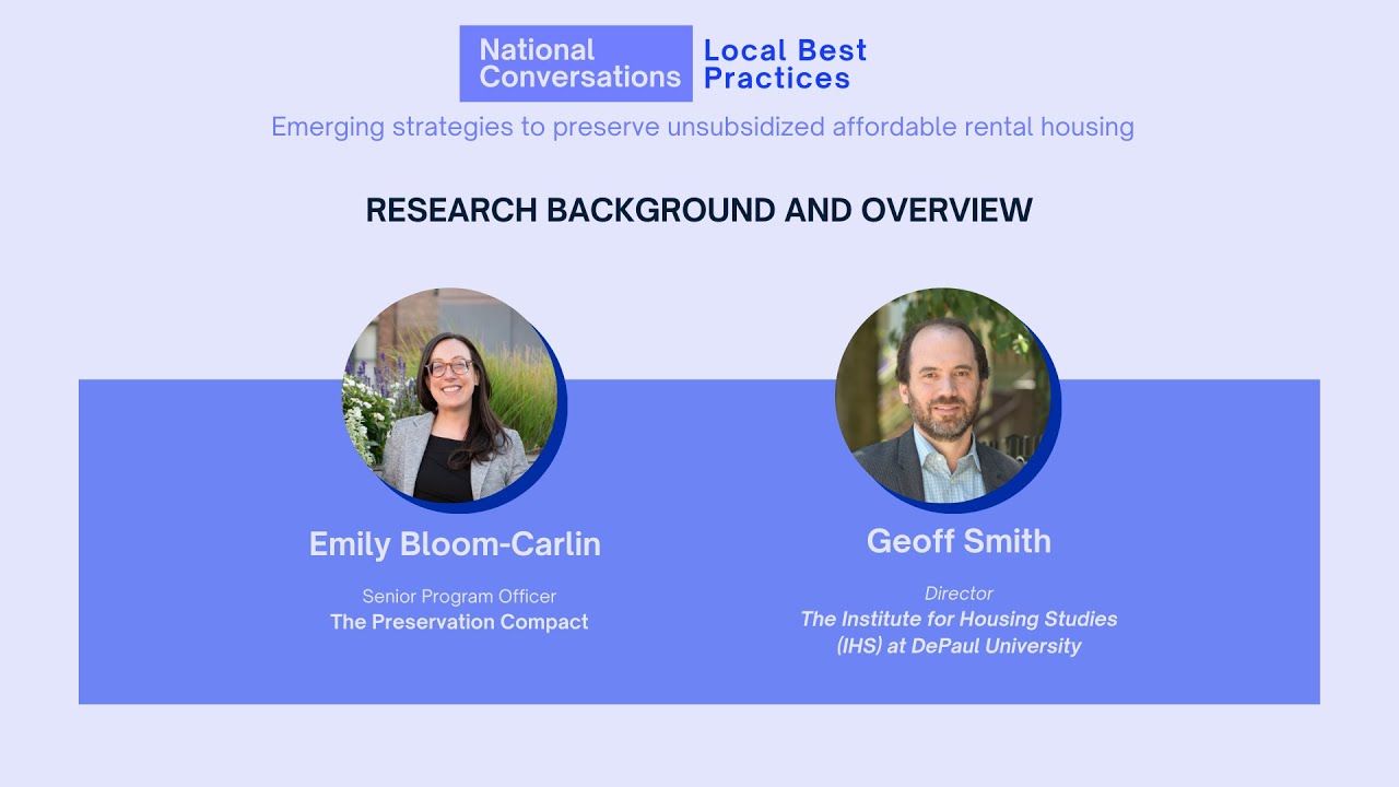 Background and Overview: Emerging Strategies to Preserve Unsubsidized ...