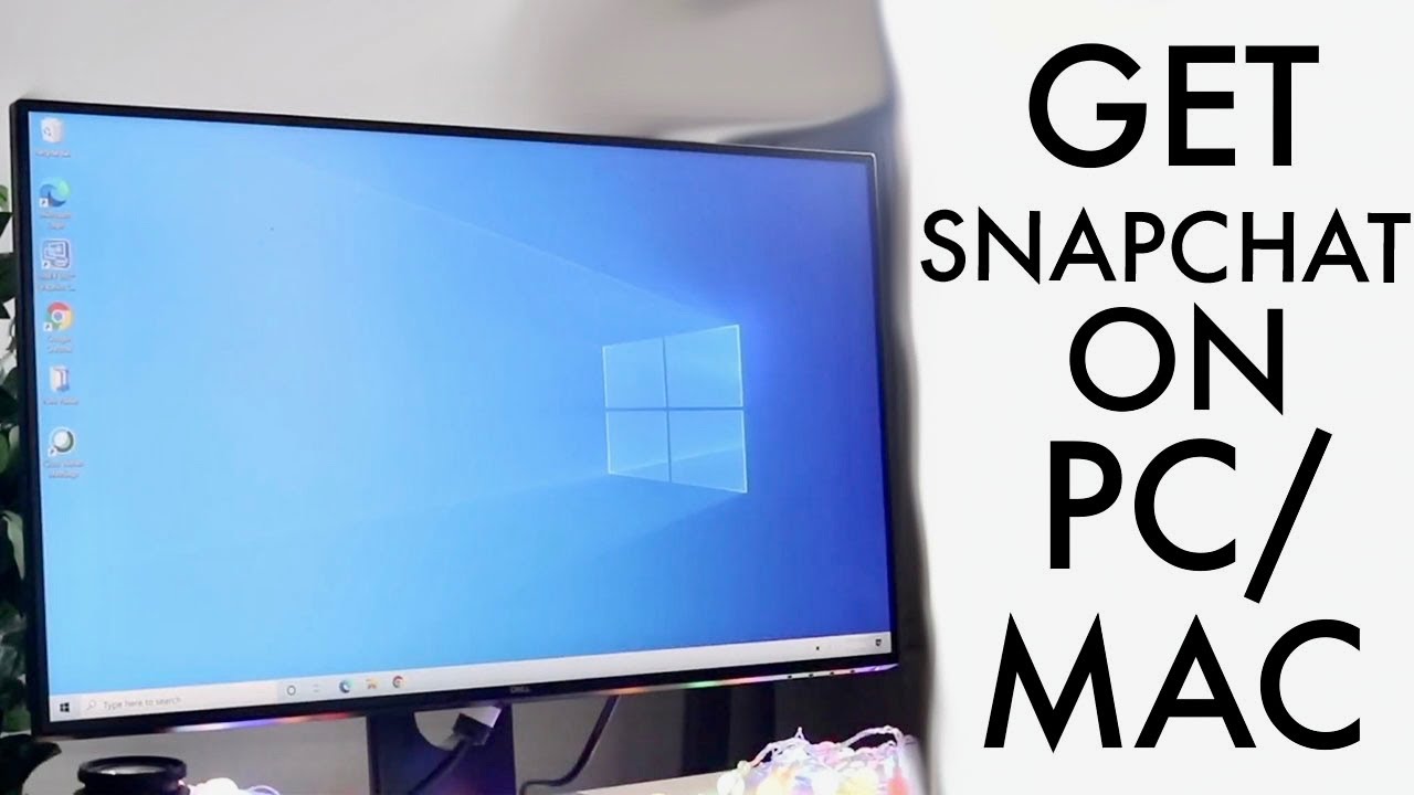 How To Use Snapchat On Mac/PC! - YouTube