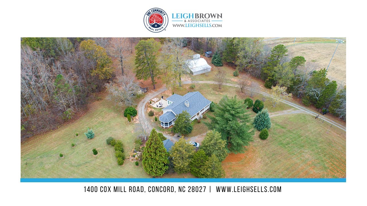 1400 Cox Mill Road – Four Bedroom Home on 11.4 Acres! - YouTube