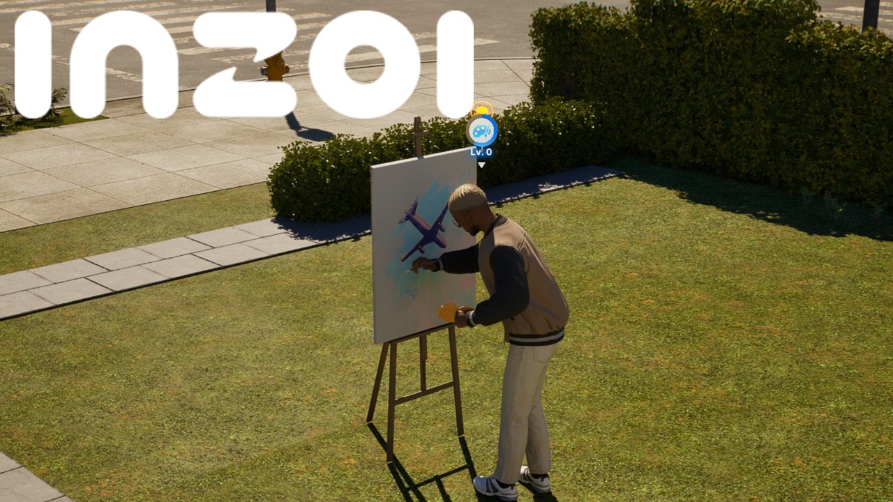 How To Paint in inZOI (Painting Tutorial) - YouTube