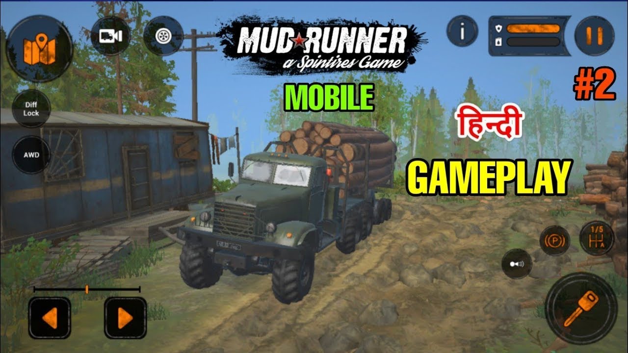 MUDRUNNER (Android) mission 2 (हिंदी में) - YouTube