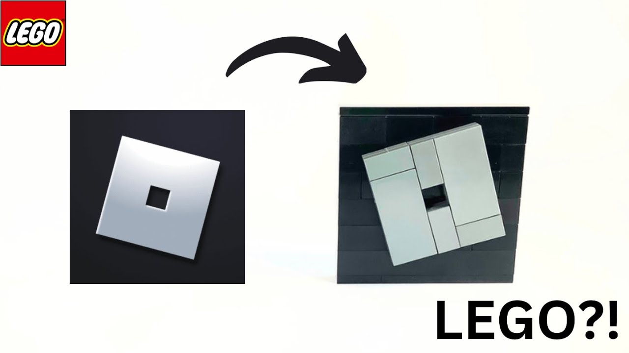 How To Build A Lego Roblox Logo - YouTube