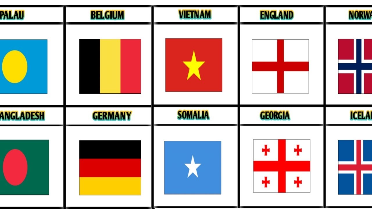 Similar Flags From Different Countries | Country Flags That Look Alike ...