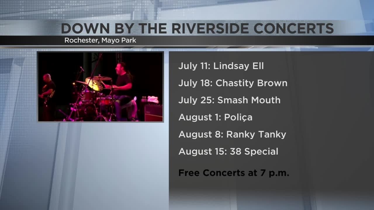 Riverside concert series performers announced - YouTube