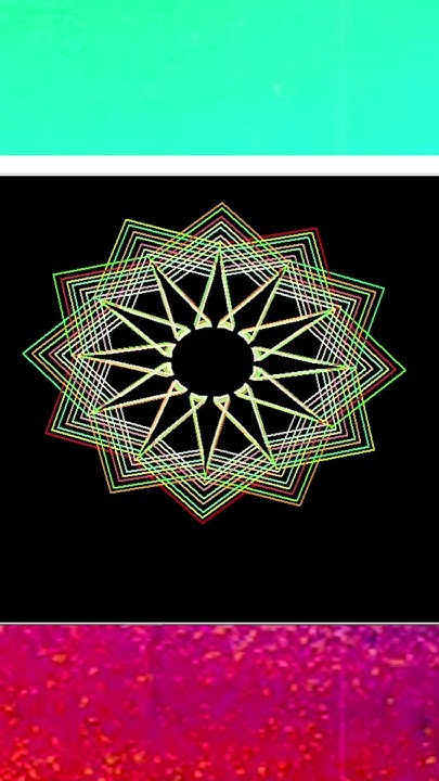 Python Turtle Graphics Code Colorsys Multiangular Pattern Youtube