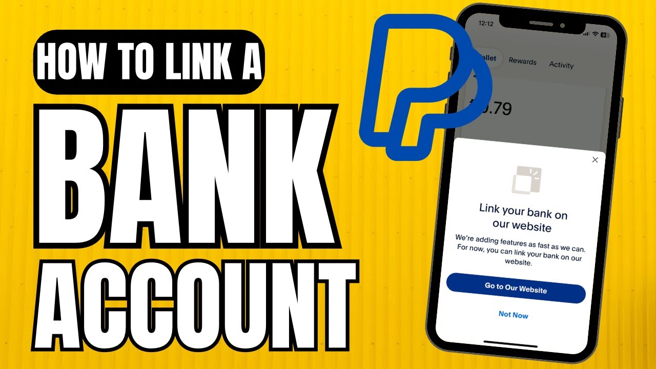 How To LINK a BANK ACCOUNT to PAYPAL in 2023 (Step by Step) - YouTube