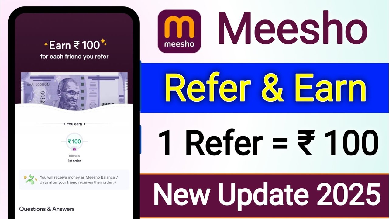 meesho app se refer karke paise kaise kamaye - YouTube