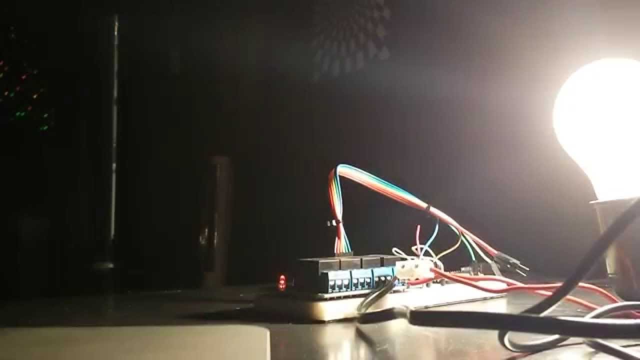 Arduino photoresistor laser power switch - YouTube