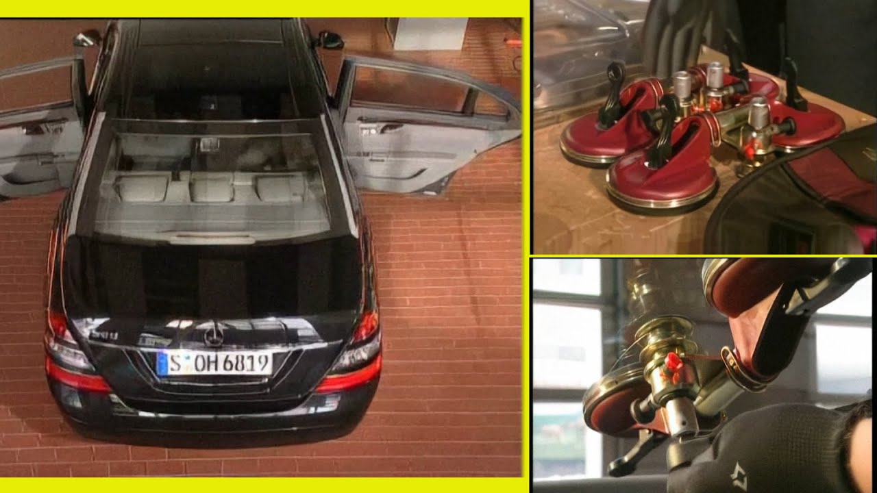 S-Class Rear Window Removal: A Complete Guide (W221) - YouTube