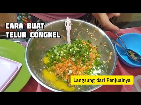 CARA BUAT TELUR CONGKEL LANGSUNG DARI PENJUALNYA