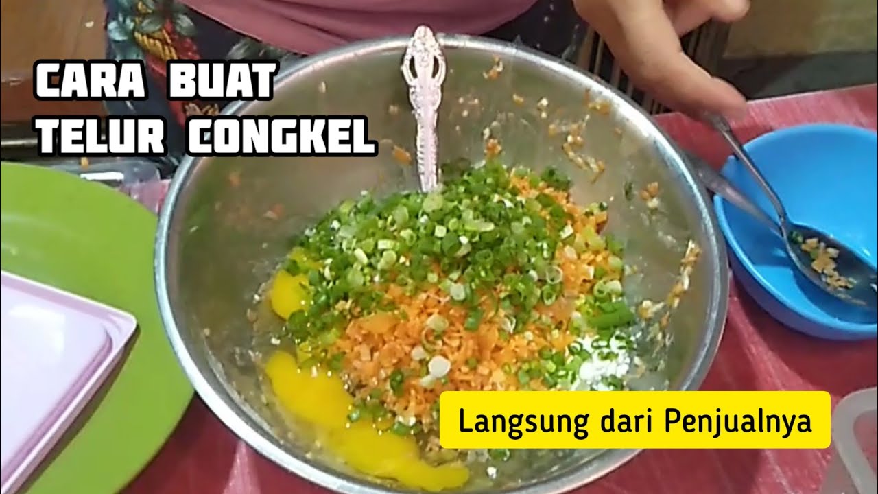 CARA BUAT TELUR CONGKEL LANGSUNG DARI PENJUALNYA - YouTube