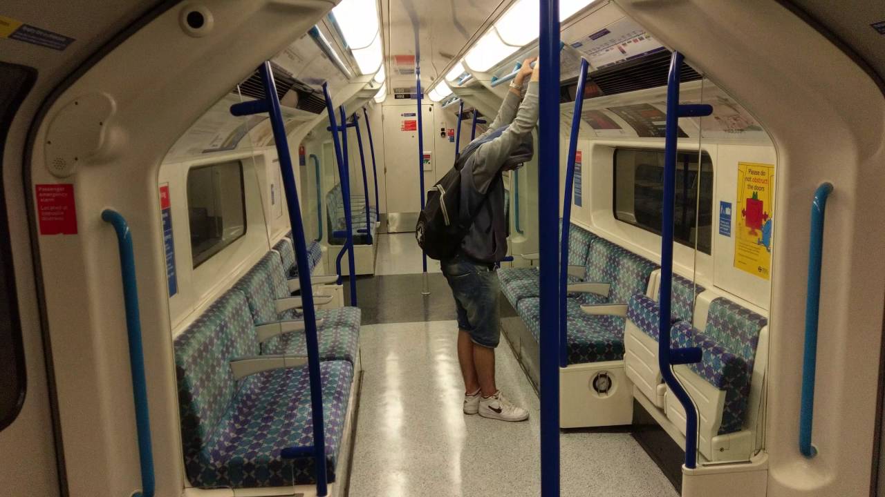 Walthamstow central to Brixton 1st night tube train - YouTube